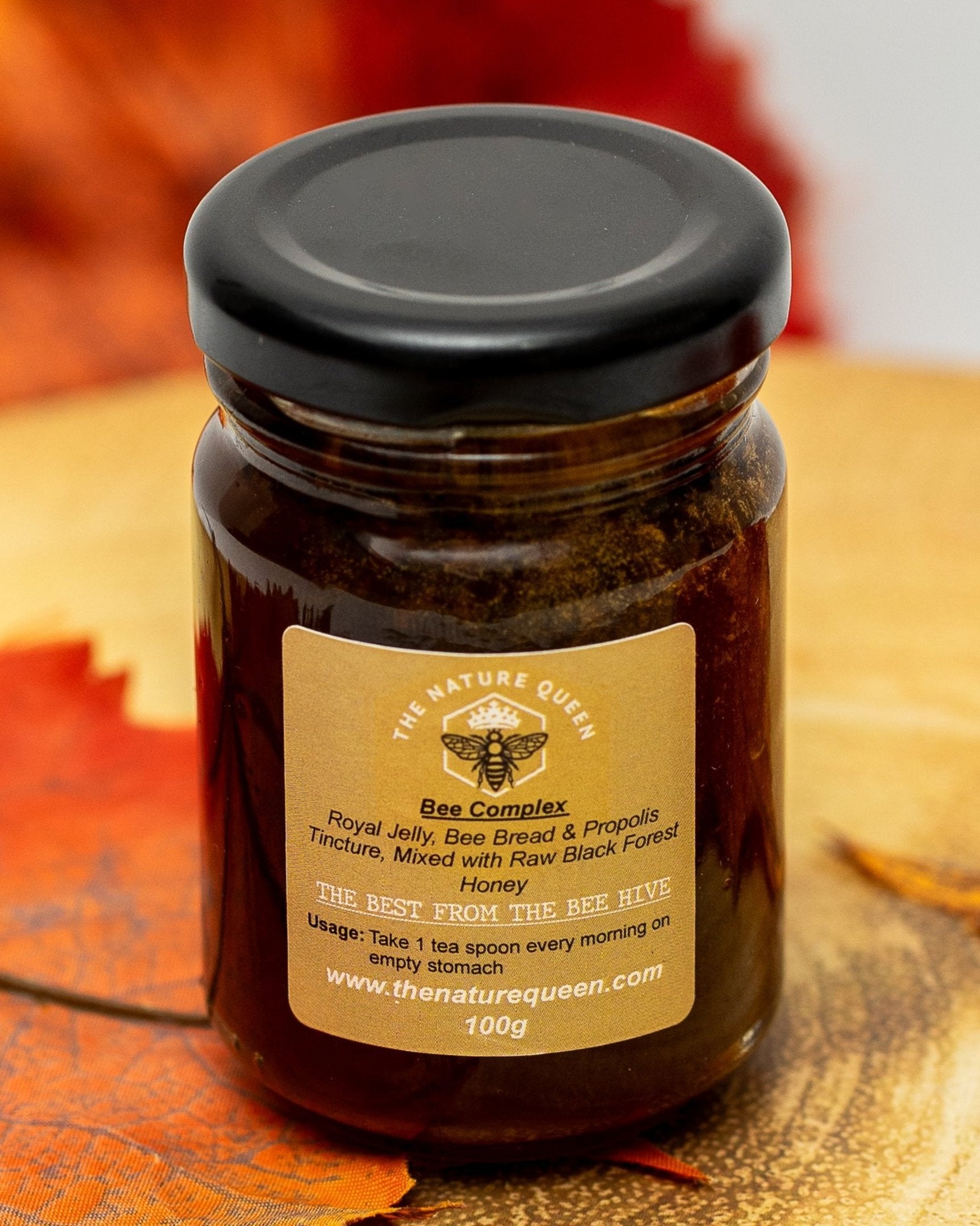 Natural Bee Complex – Raw Royal Jelly, Propolis & Honeydew Honey (100 g ...