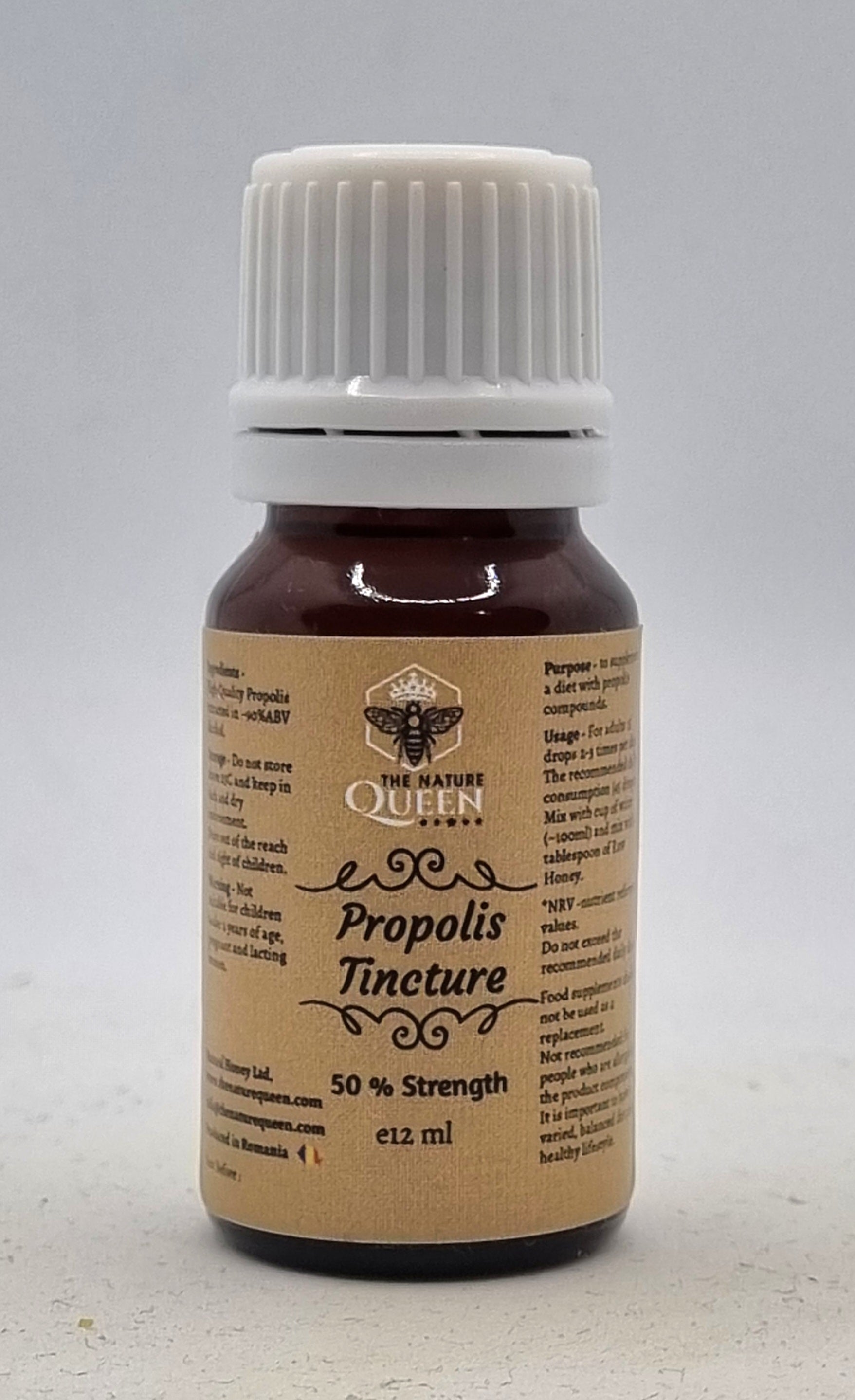 Propolis Tincture - 50% Strength - 12ml – The Nature Queen